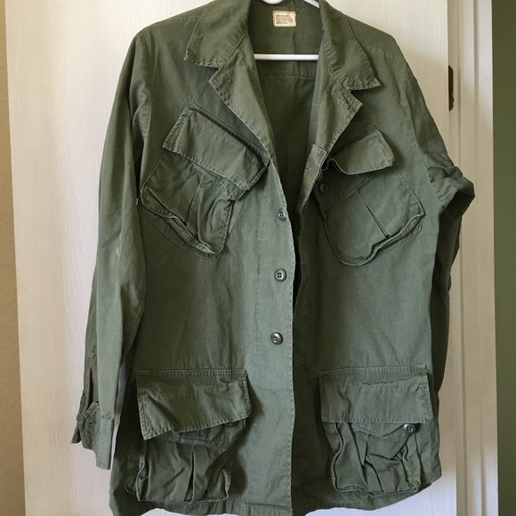 Jackets & Coats | Us Army Vintage Canvas Jacket Size S | Poshmark